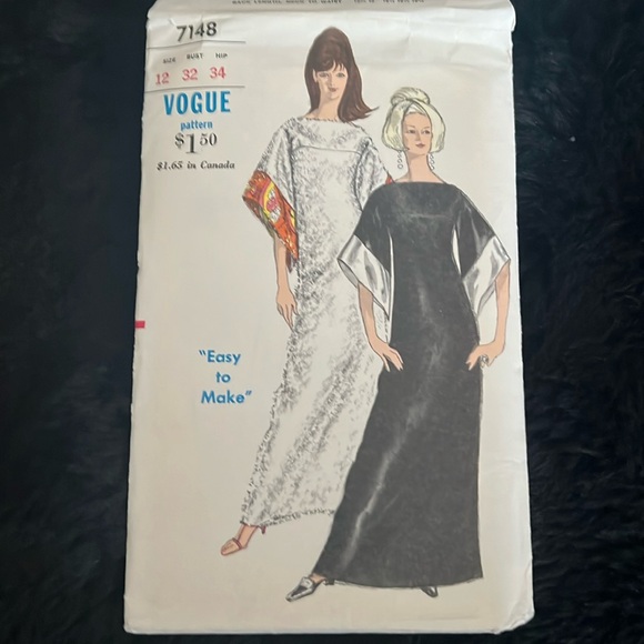 Vogue | Other | Vogue Vintage Size 2 Pattern Uncut | Poshmark